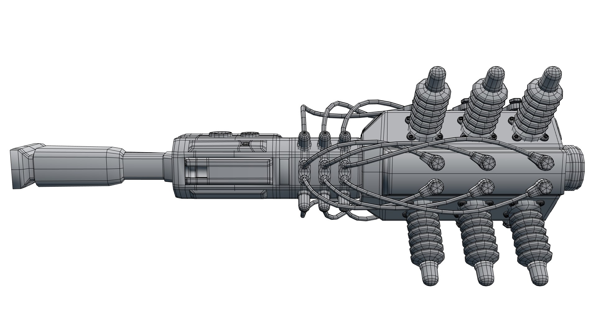 Tesla Rifle Weapon Pbr 3D - TurboSquid 1348222