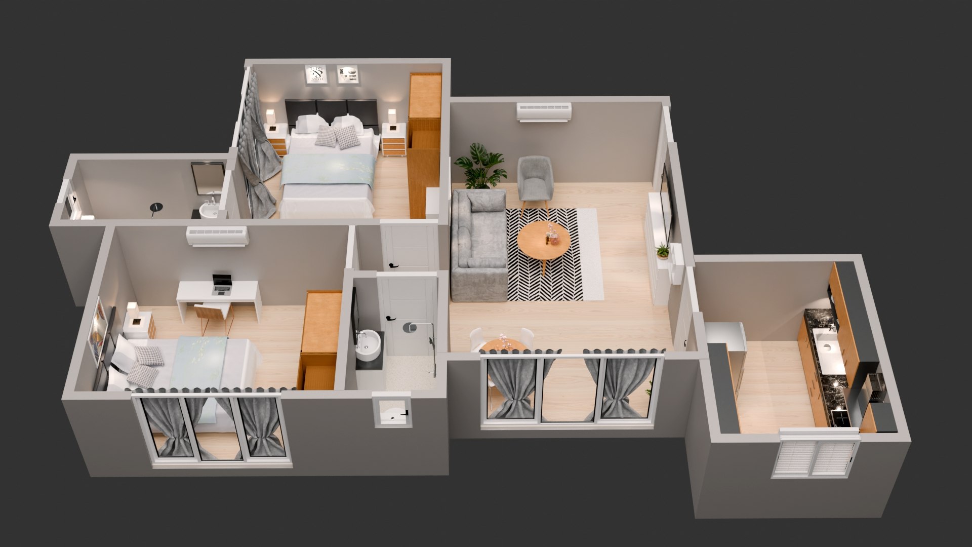 Interior Design Model - TurboSquid 2236636