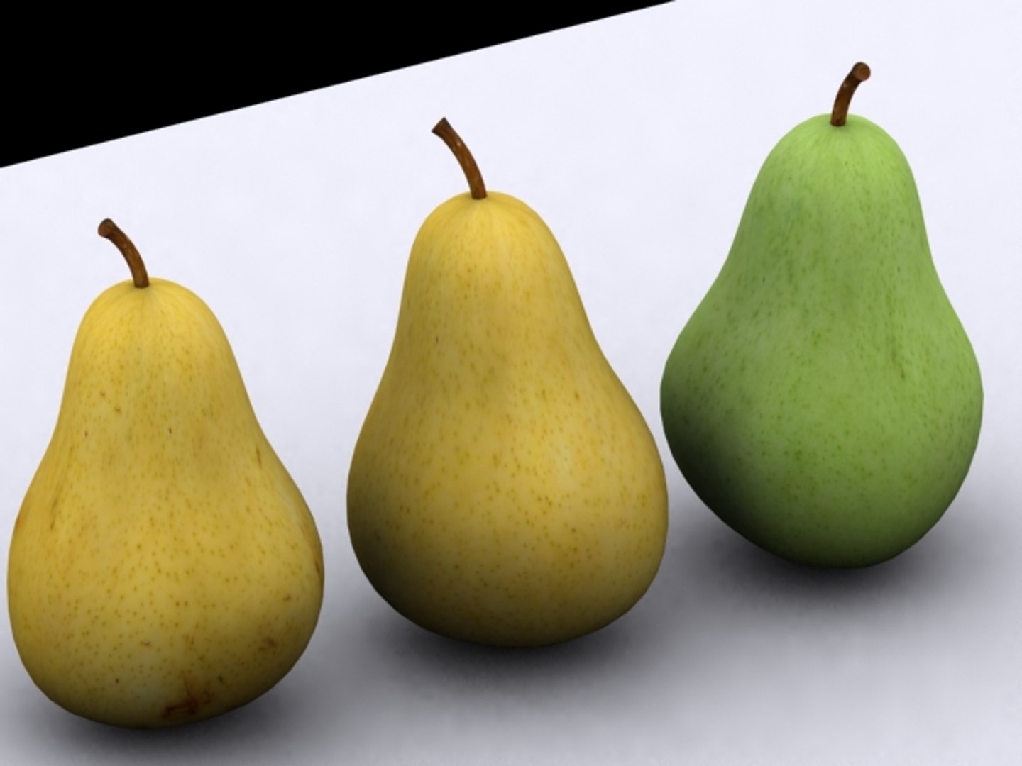 3d Model Pears