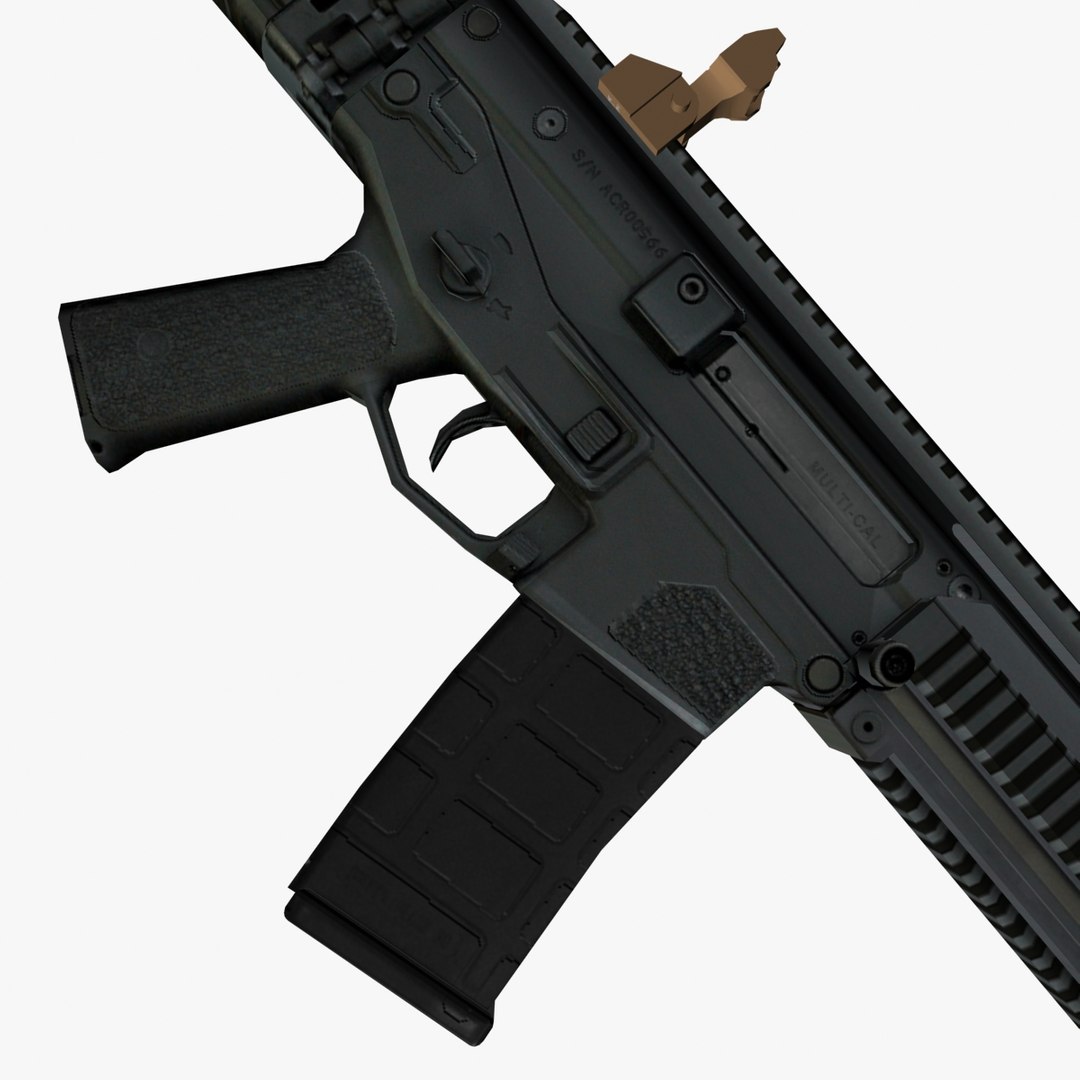 bushmaster rifle 3d max