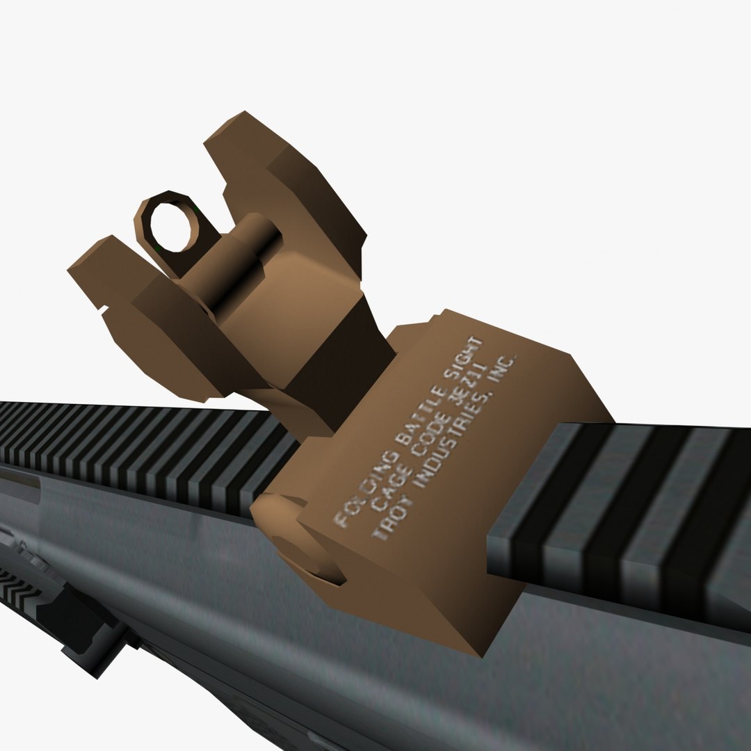 bushmaster rifle 3d max