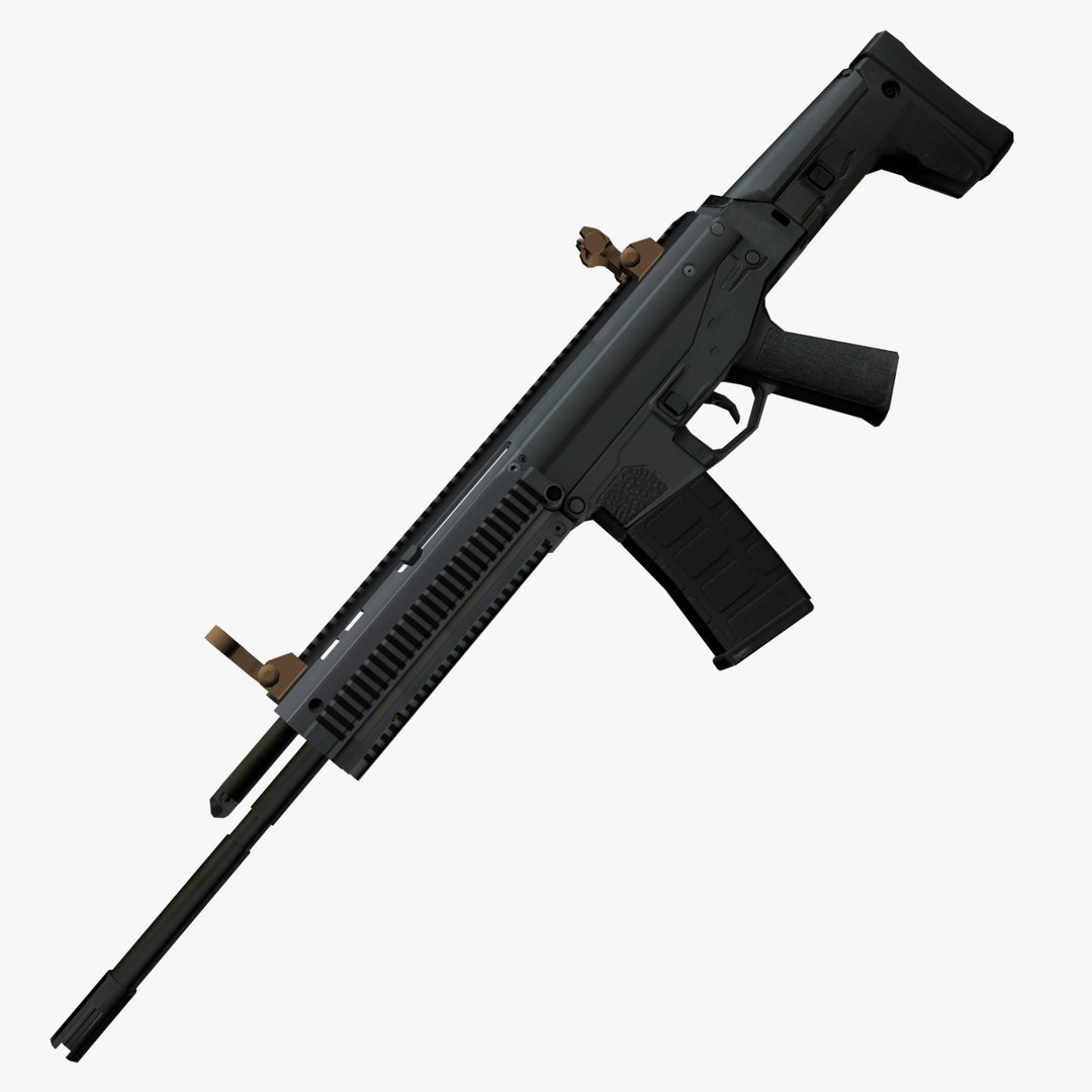 bushmaster rifle 3d max