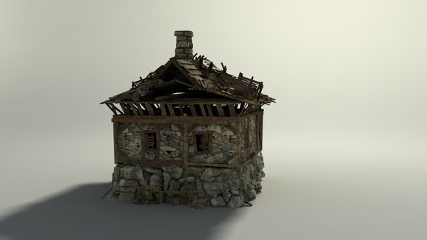 3d shack model
