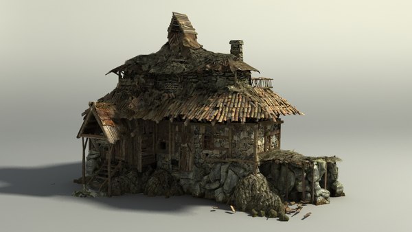 3d shack model