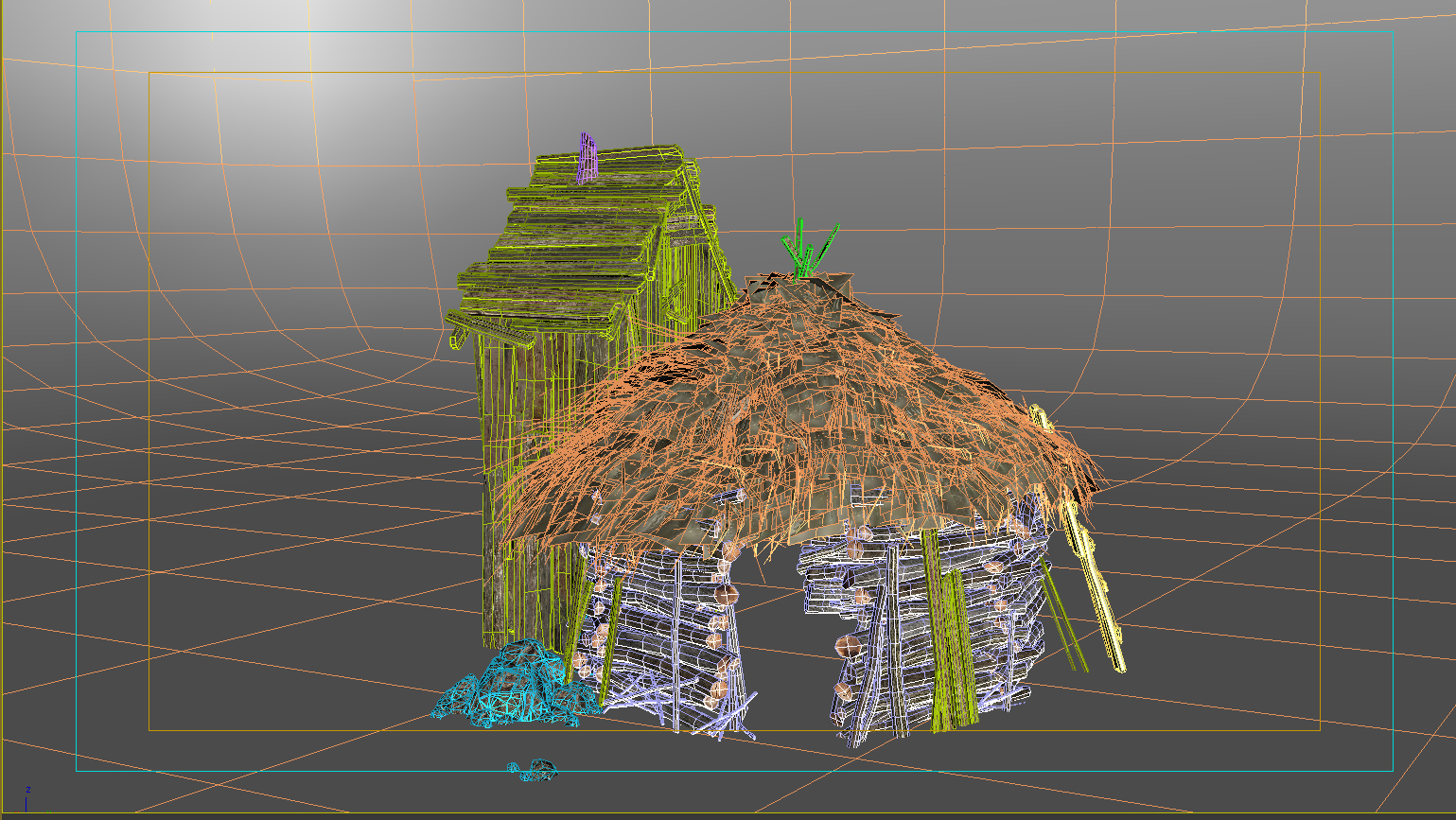 3d shack model