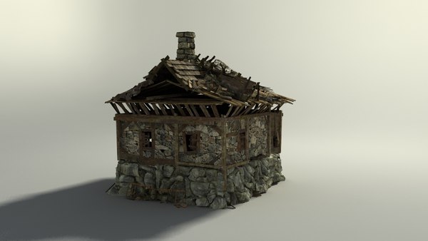 3d shack model