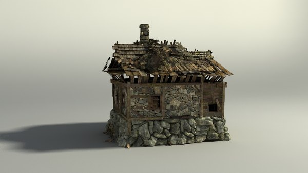 3d shack model