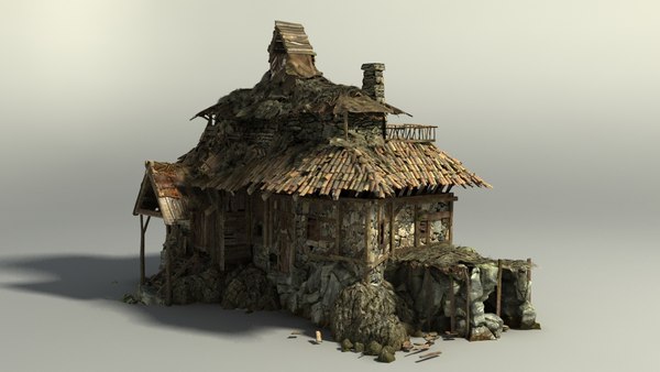 3d shack model
