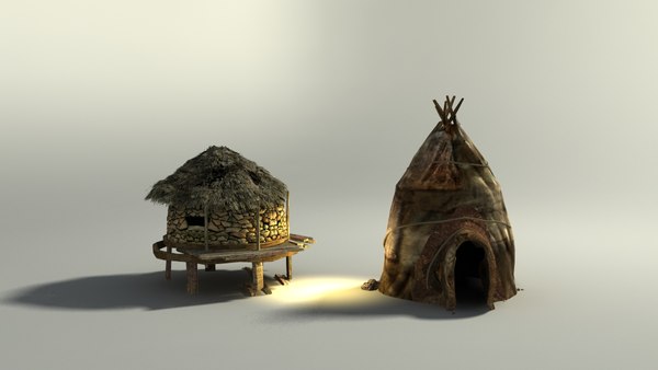 3d shack model