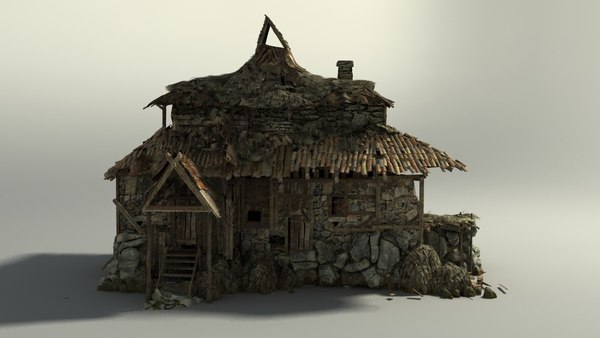 3d shack model
