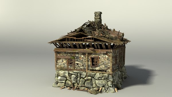 3d shack model