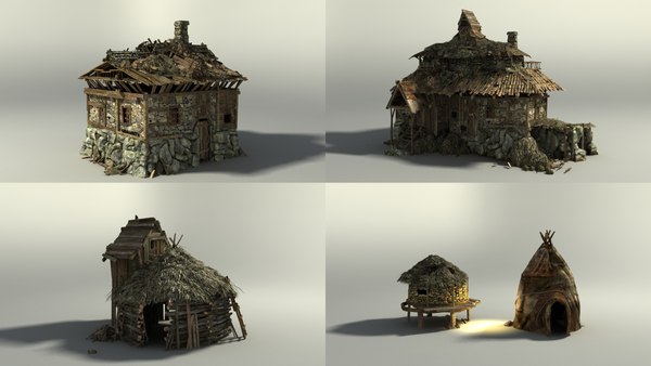 3D Slum Models | TurboSquid