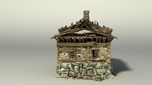 3d shack model