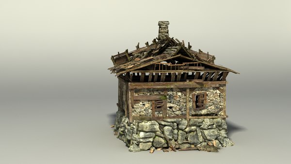 3d shack model