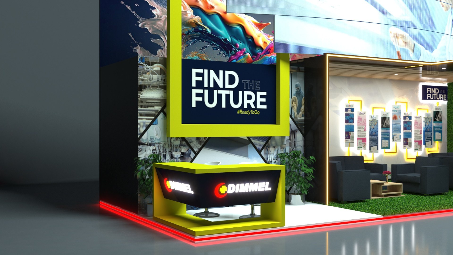 Exhibition Stand Stall Model - TurboSquid 2218513