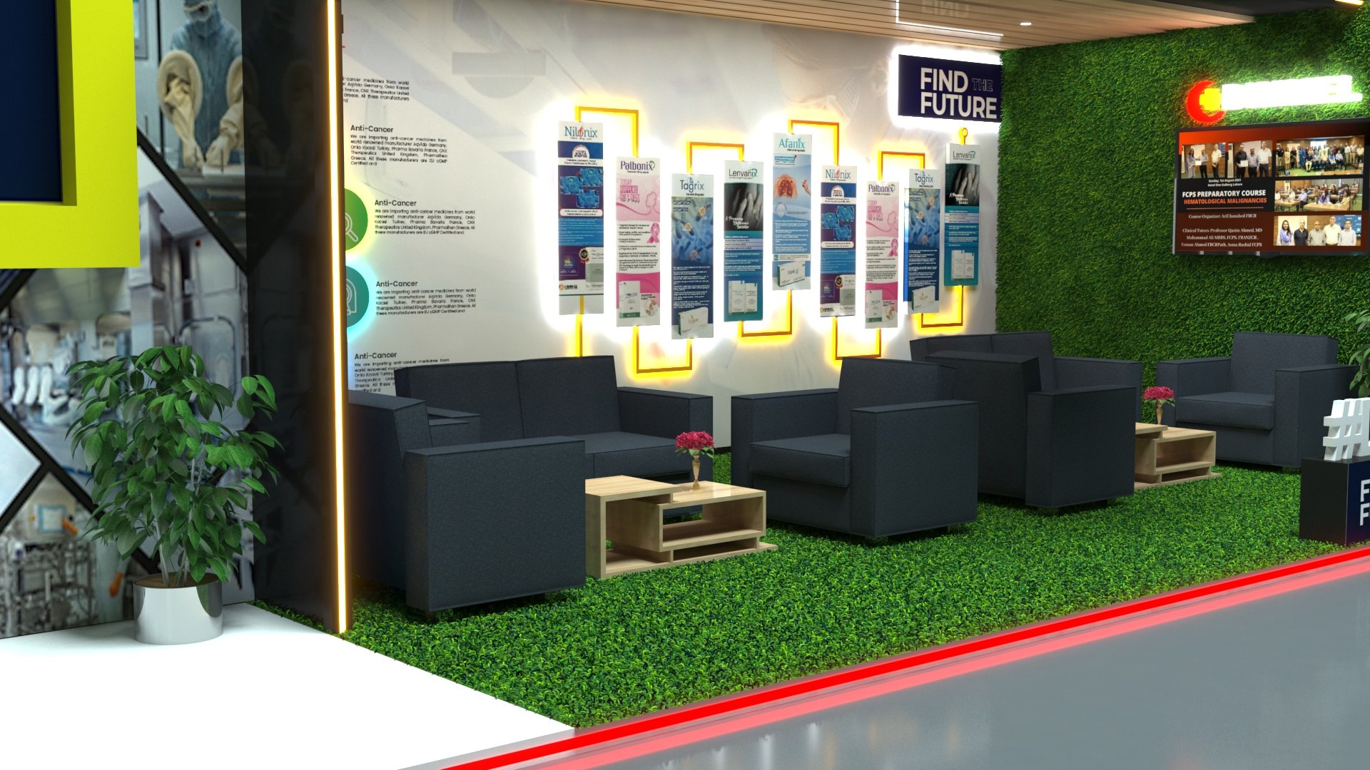 Exhibition Stand Stall Model - TurboSquid 2218513