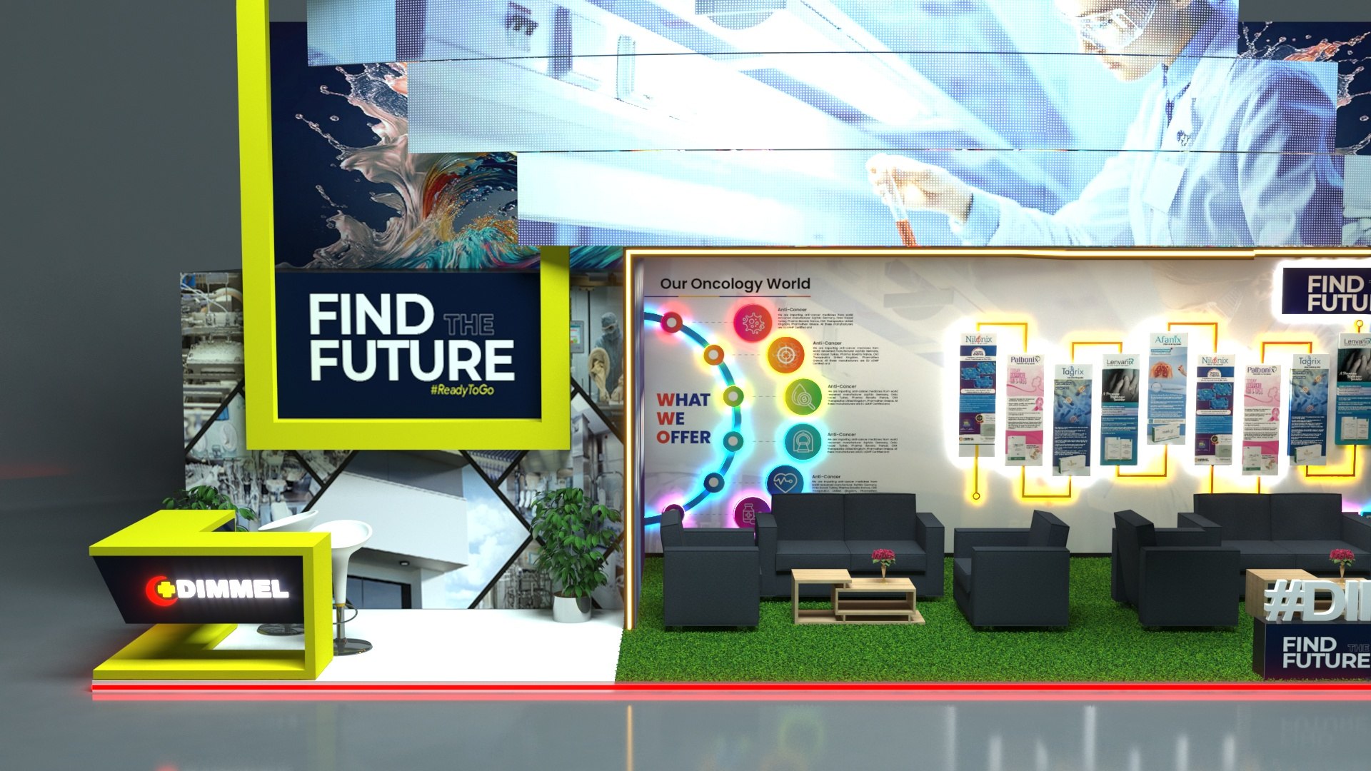 Exhibition Stand Stall Model - TurboSquid 2218513