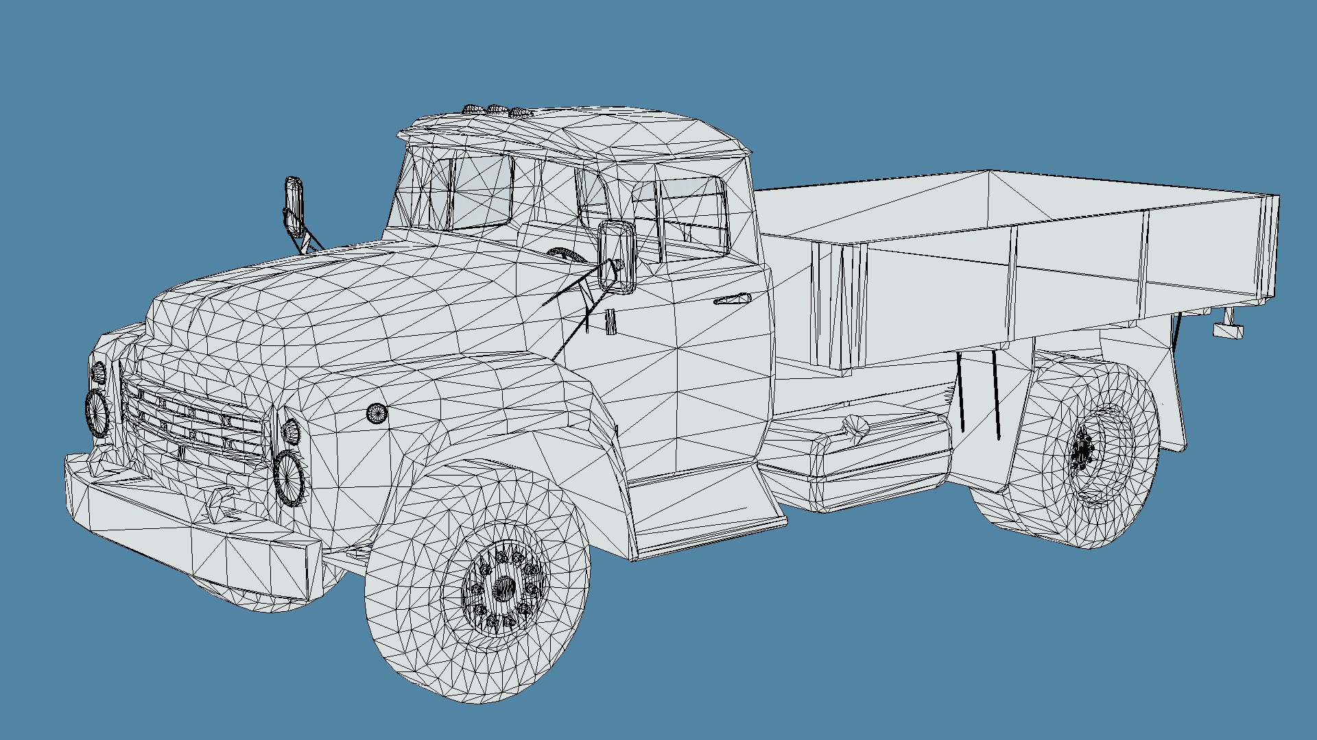 3D Soviet Truck - TurboSquid 2094354