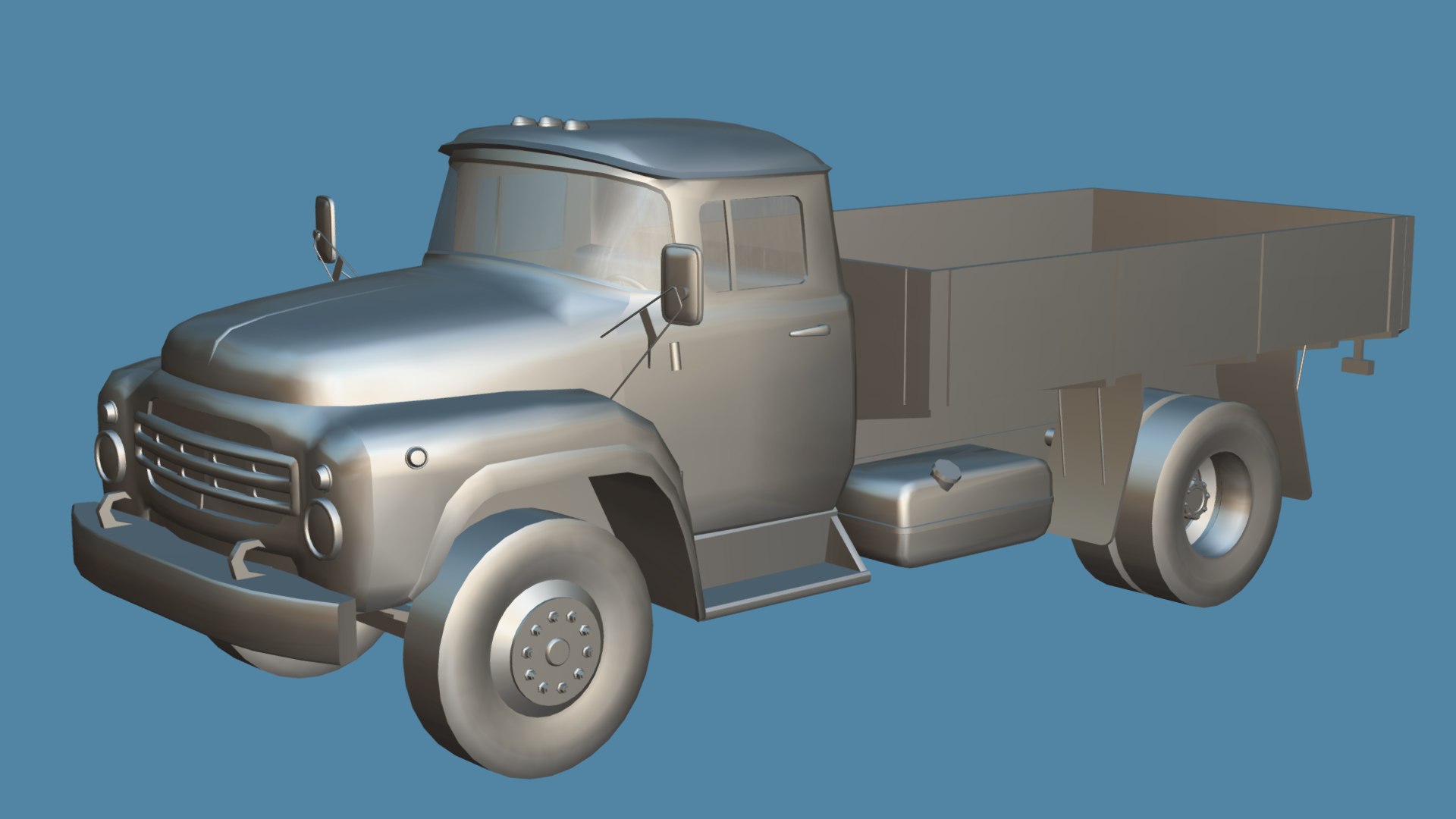 3D Soviet Truck - TurboSquid 2094354