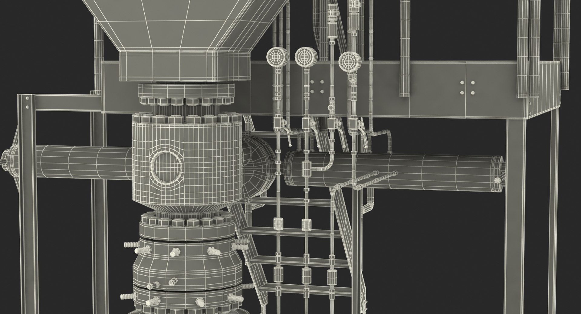 Oil wellhead 3D model - TurboSquid 1297045