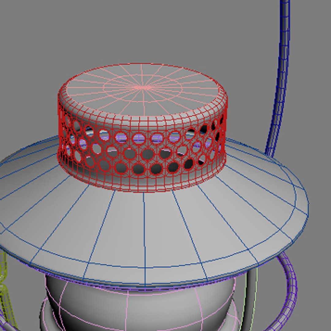 3ds Max Lantern Light Lamp