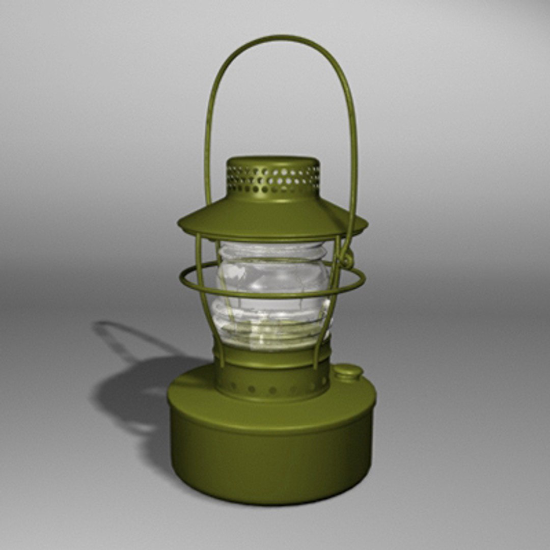 3ds Max Lantern Light Lamp