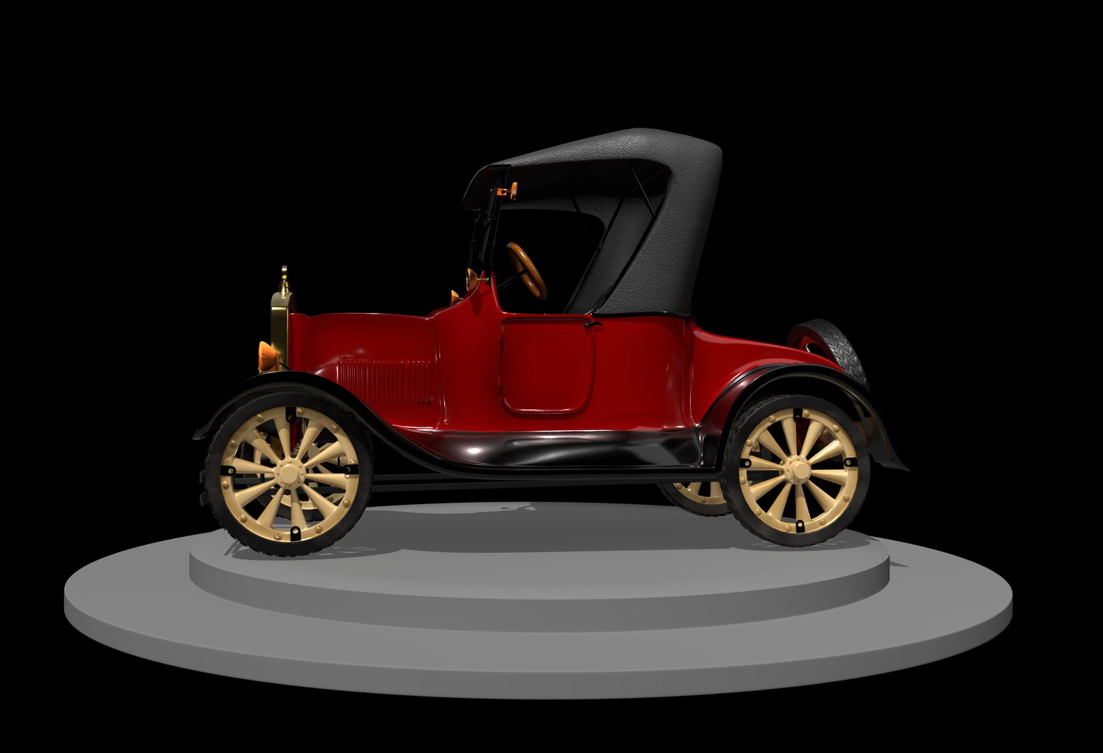 Ford Model T 3D Model - TurboSquid 1963450