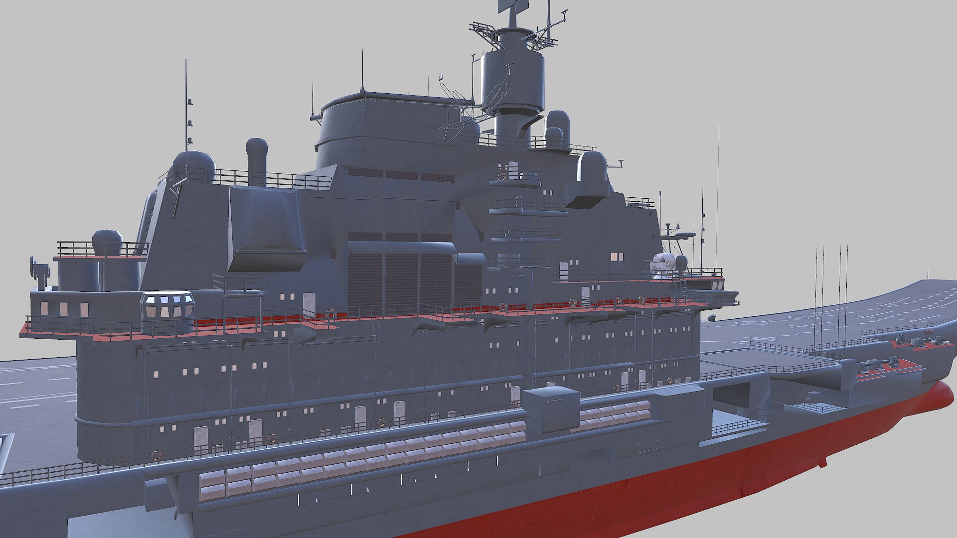Aircraft Admiral Kuznetsov Model - TurboSquid 1171246