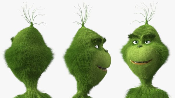 The Grinch Character T-Pose Fur 3D 모델 - TurboSquid 2115189