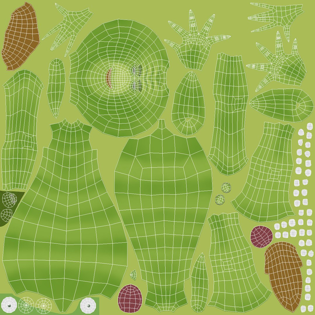 The Grinch Character T-Pose Fur 3D Model - TurboSquid 2115189