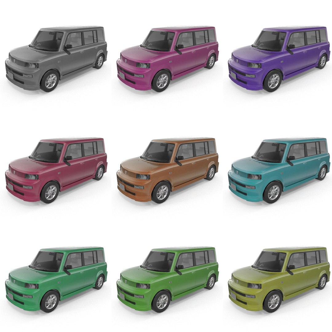 Toyota Bb 3D - TurboSquid 1188125