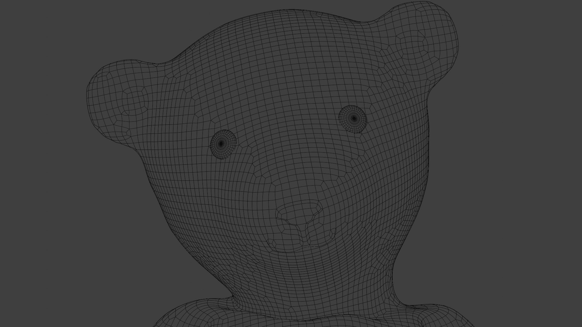 3D bear decoration - TurboSquid 1713702