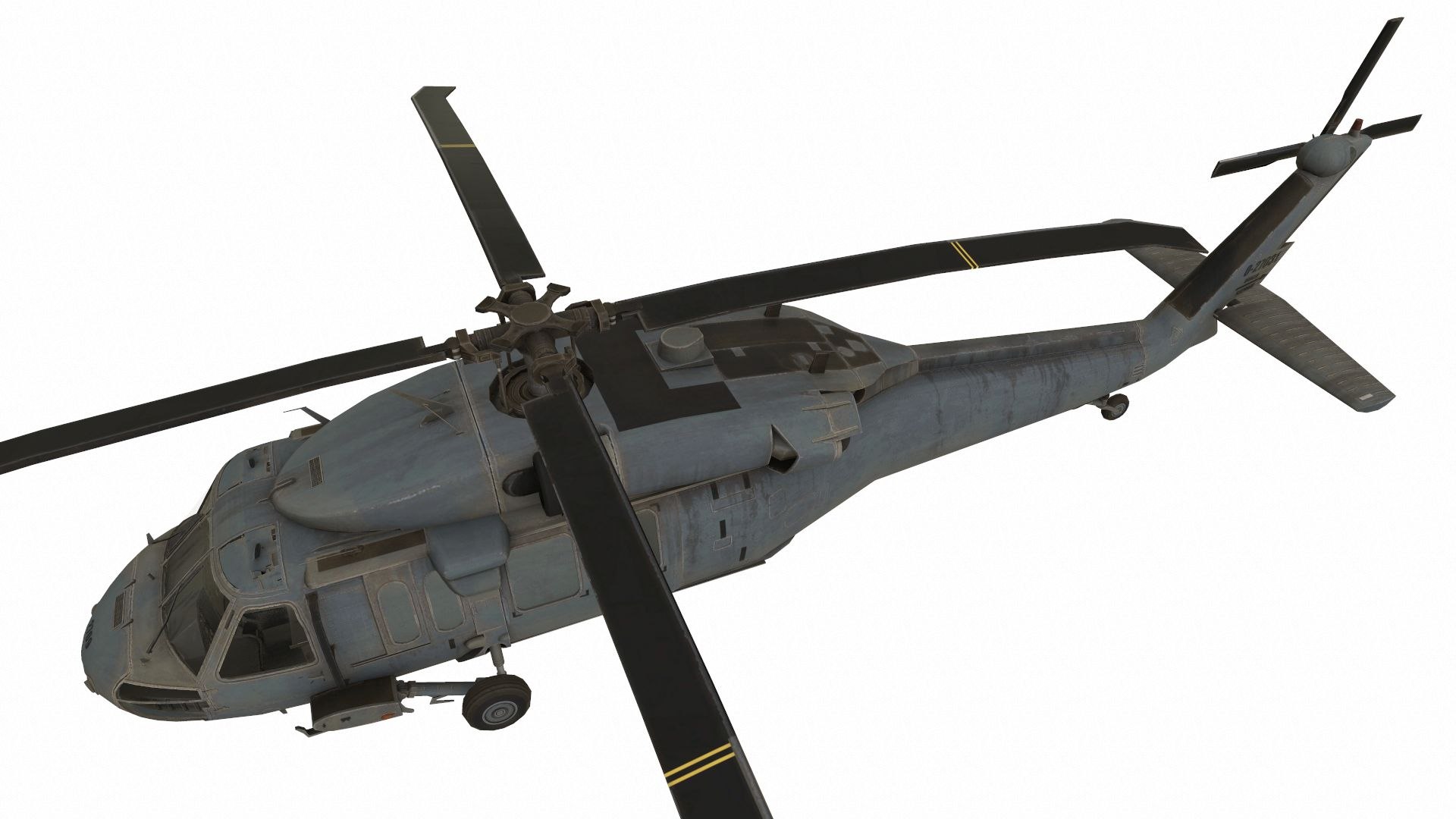 3D Sikorsky Uh-60 Black Hawk Model - TurboSquid 1538939