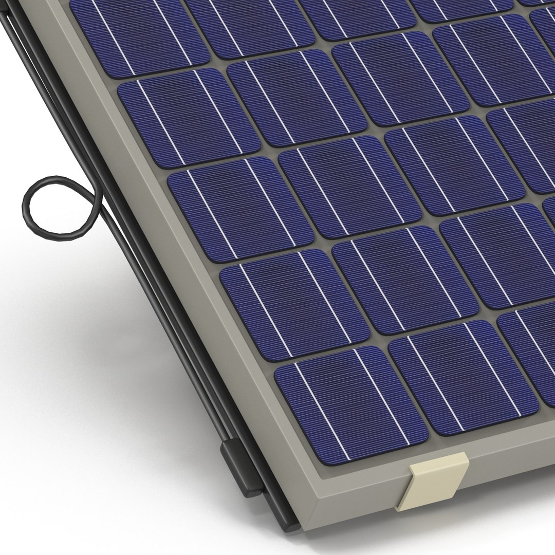 solar panel 2 obj