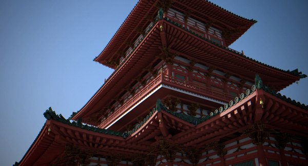Chinese palace 1 3D model - TurboSquid 1151051