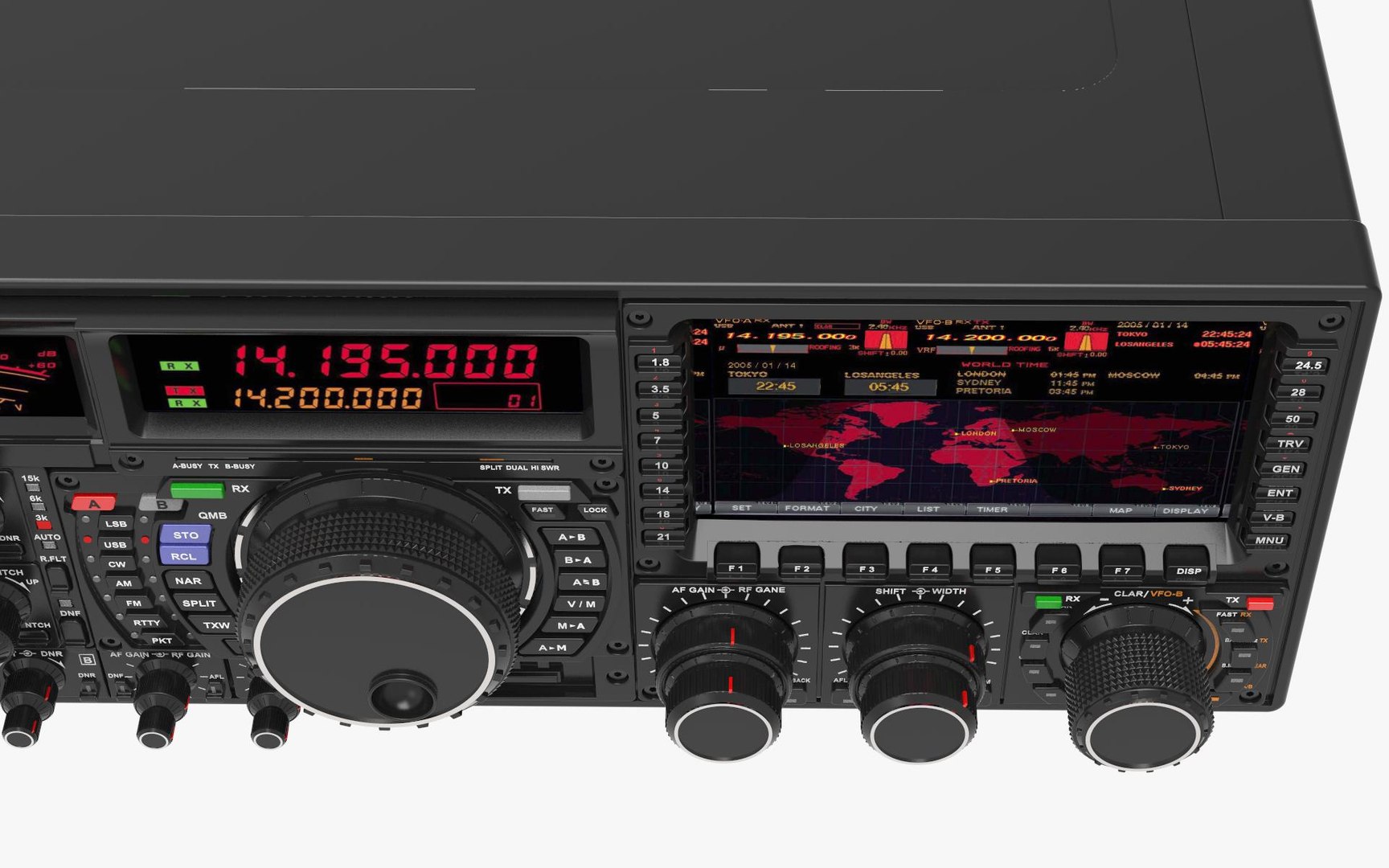 YAESU FT-DX9000D Transceiver Var 2 Model - TurboSquid 2184739