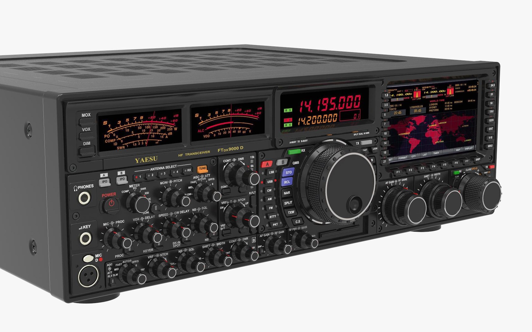 YAESU FT-DX9000D Transceiver Var 2 Model - TurboSquid 2184739