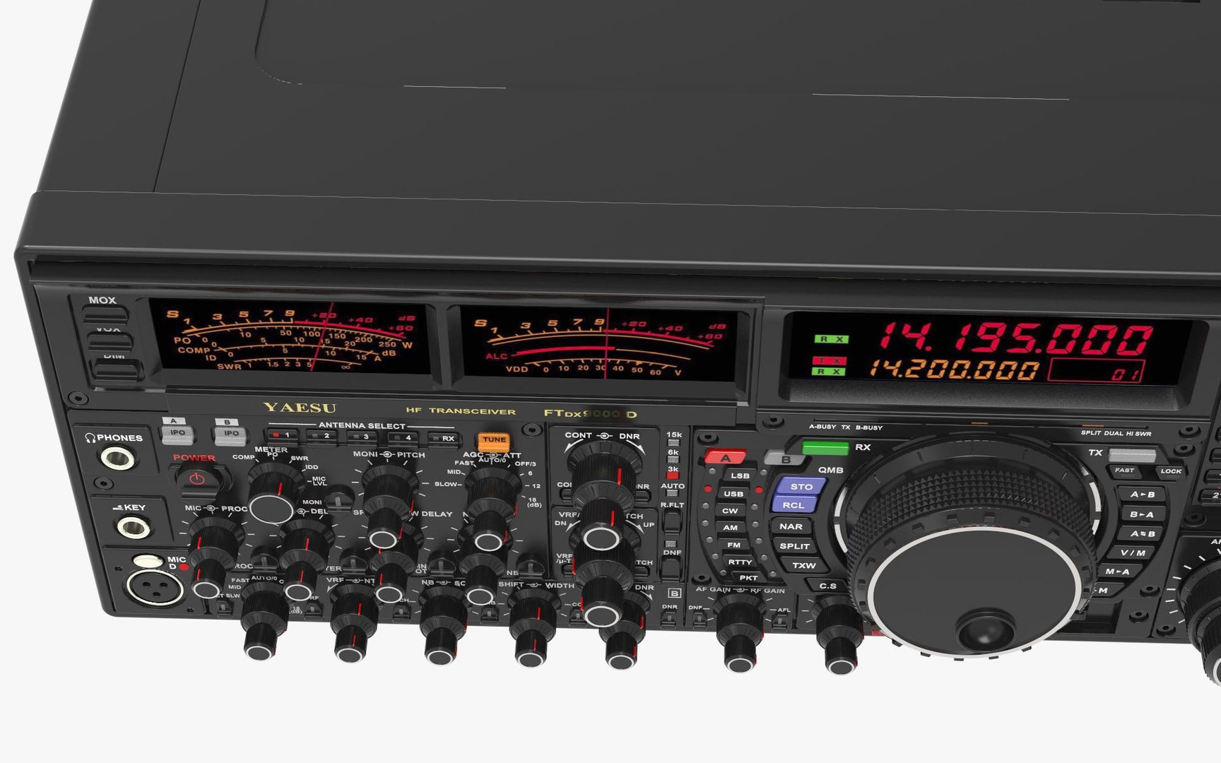 YAESU FT-DX9000D Transceiver Var 2 Model - TurboSquid 2184739
