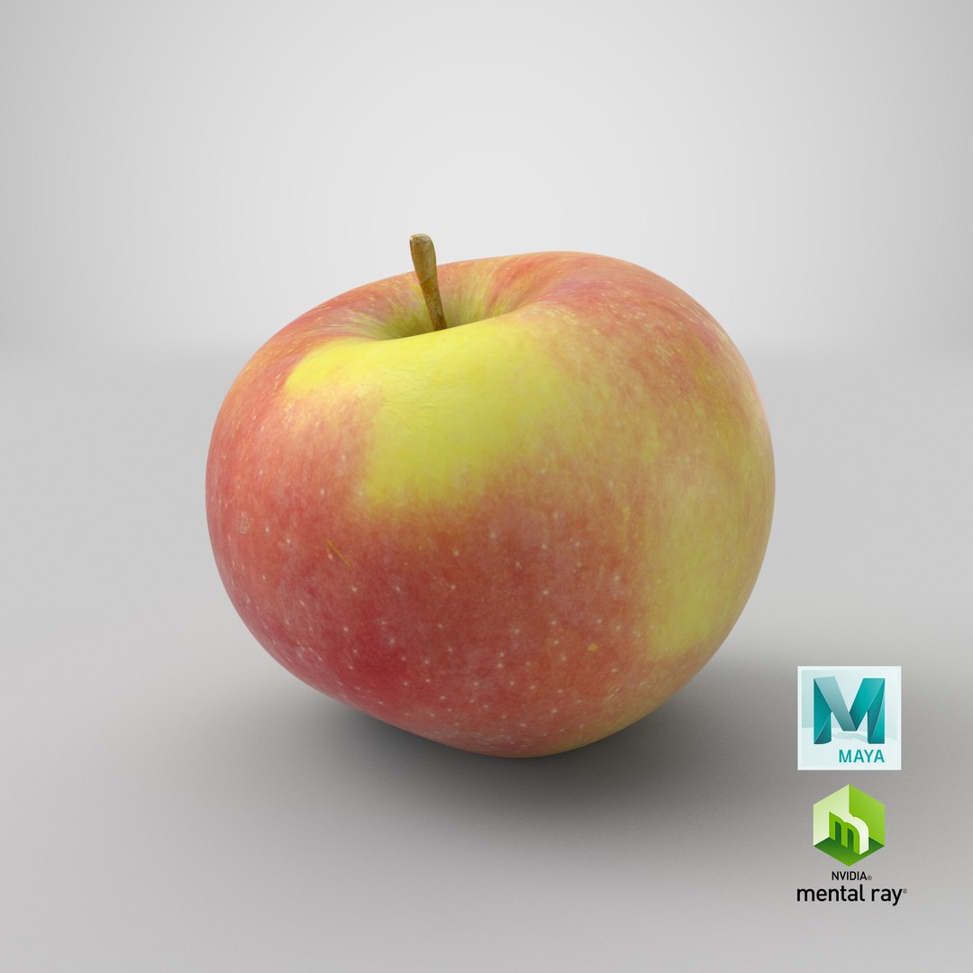3D apple 09 model - TurboSquid 1380289