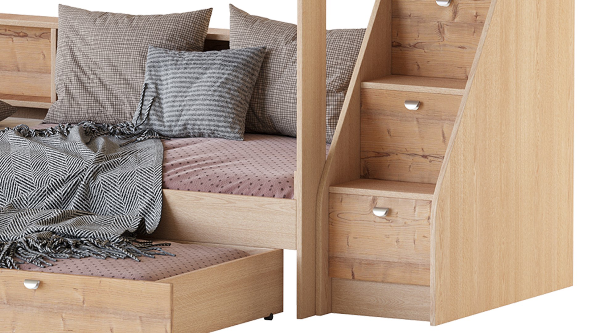 3D Three-tier Bed Golden Kids 10 - TurboSquid 2188241