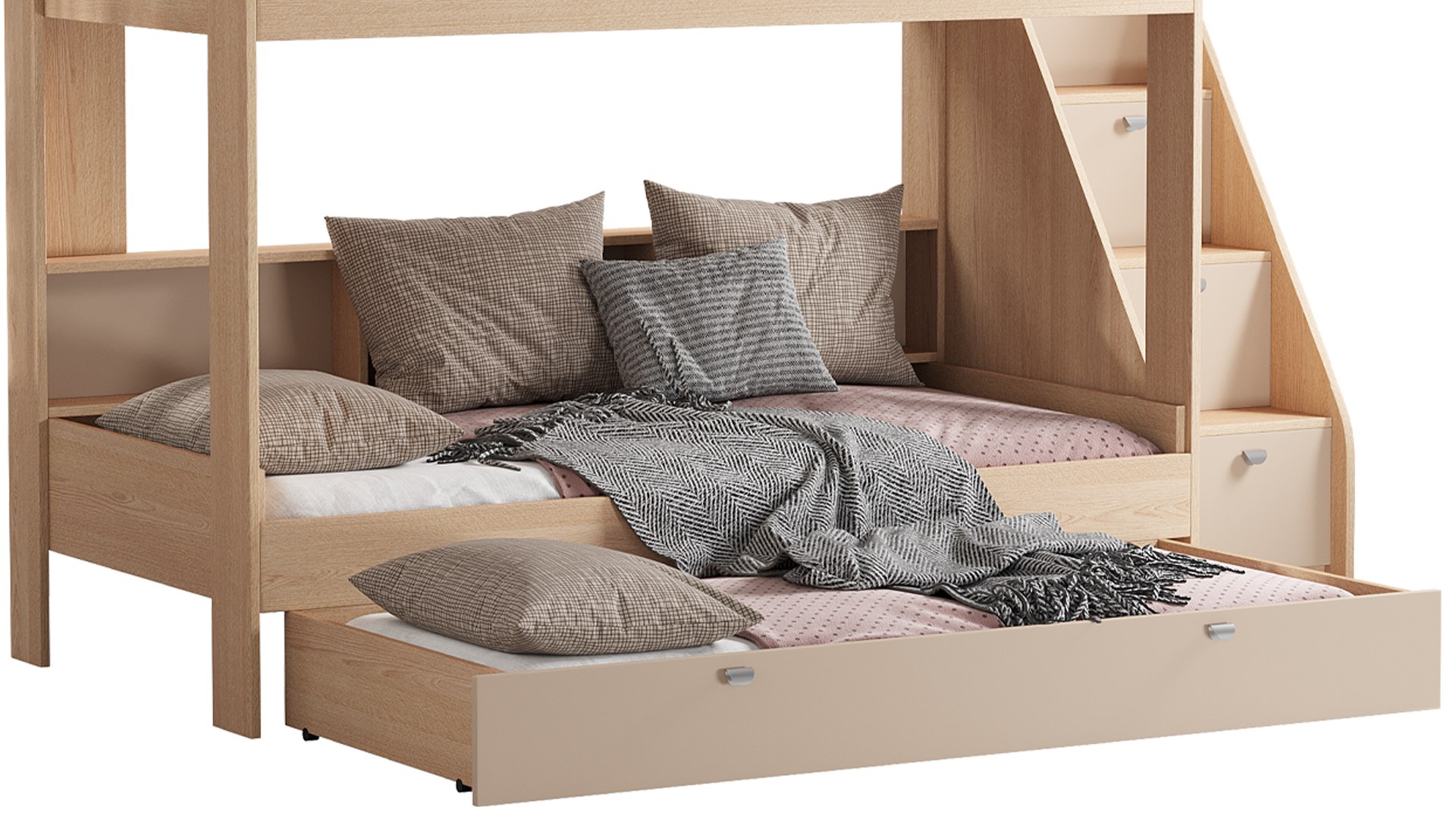 3D Three-tier Bed Golden Kids 10 - TurboSquid 2188241