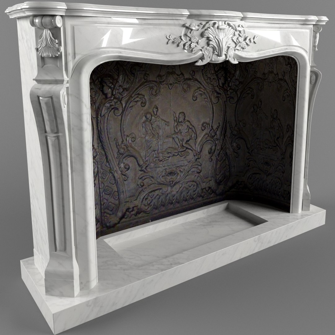 3d Model Fireplace