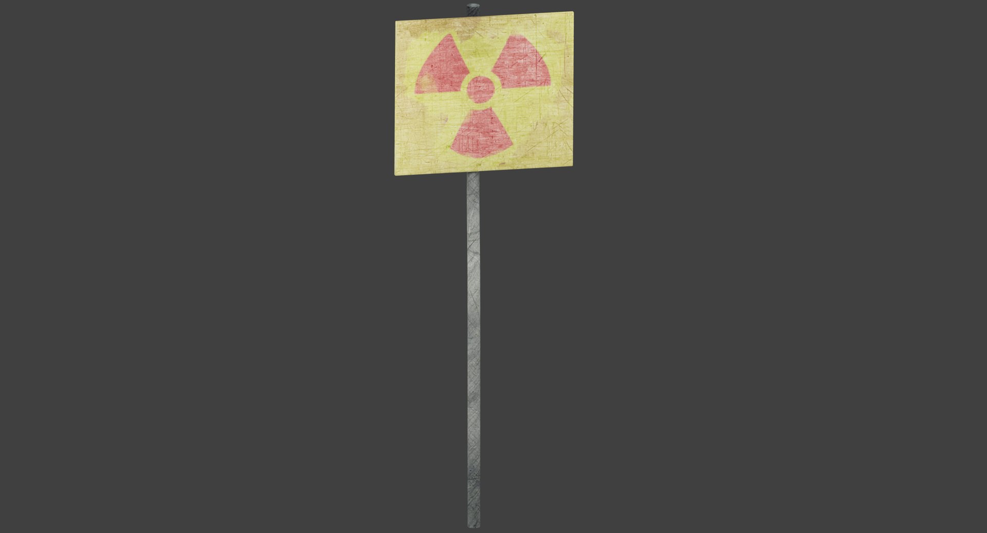 3D Radiation Symbol - TurboSquid 1261772