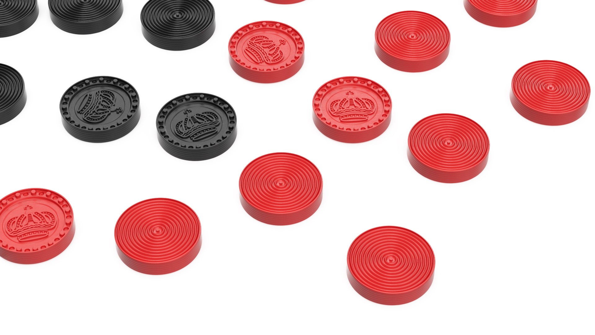 Checker Set 3D - TurboSquid 2146028