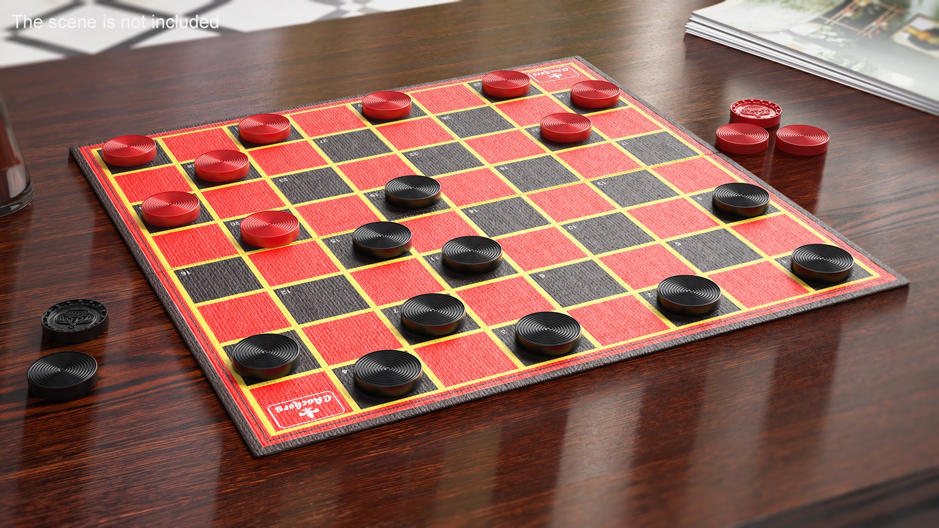 Checker Set 3D - TurboSquid 2146028