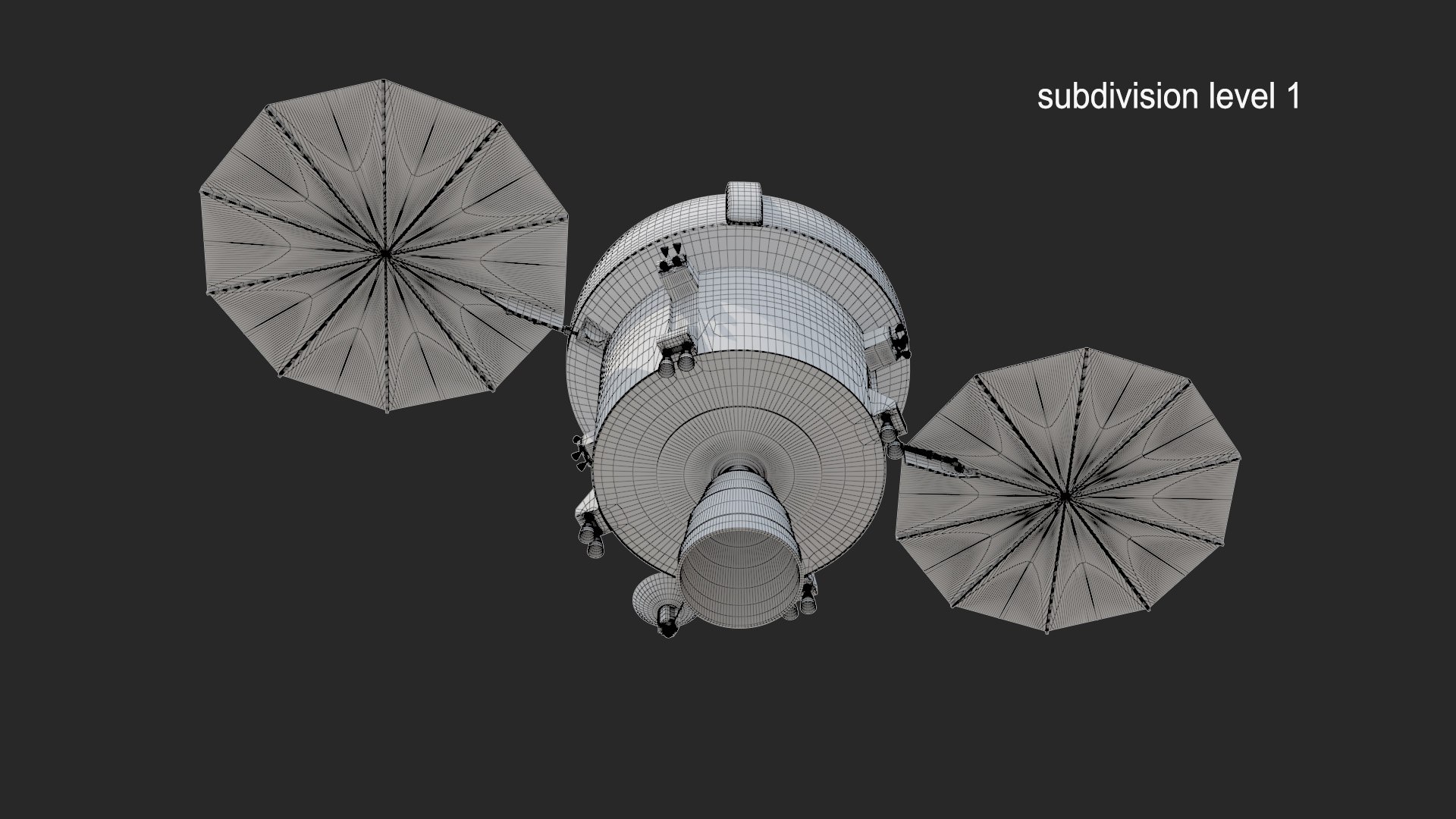 Orion Space Capsule 3d Model