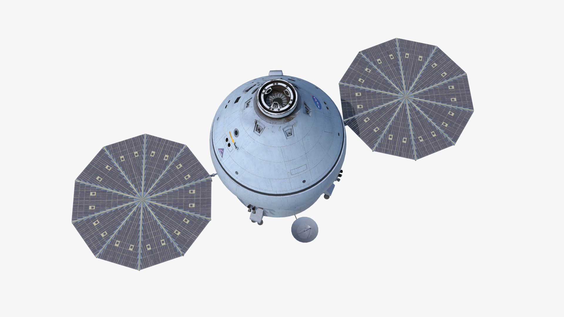 Orion Space Capsule 3d Model