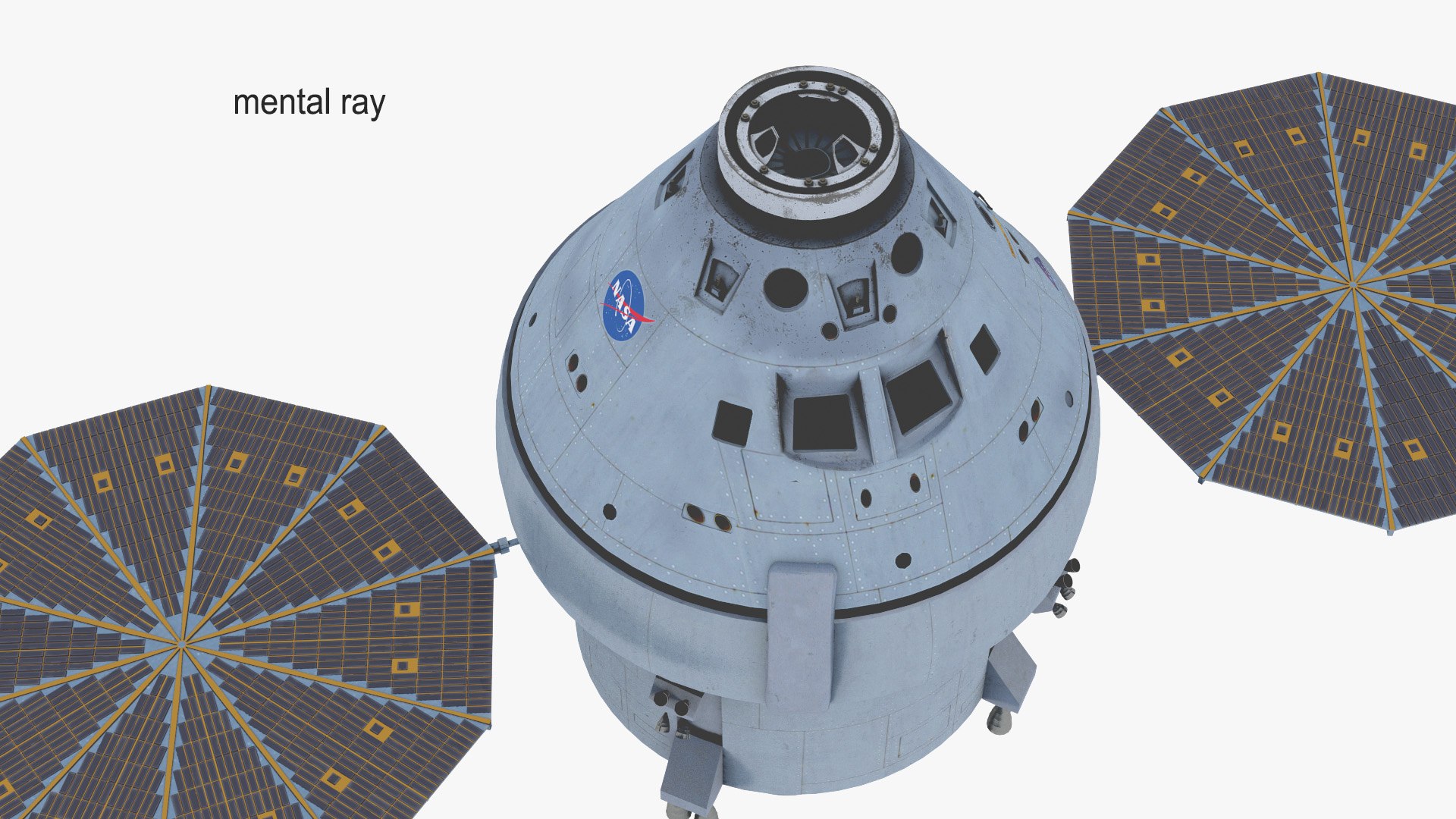 Orion Space Capsule 3d Model