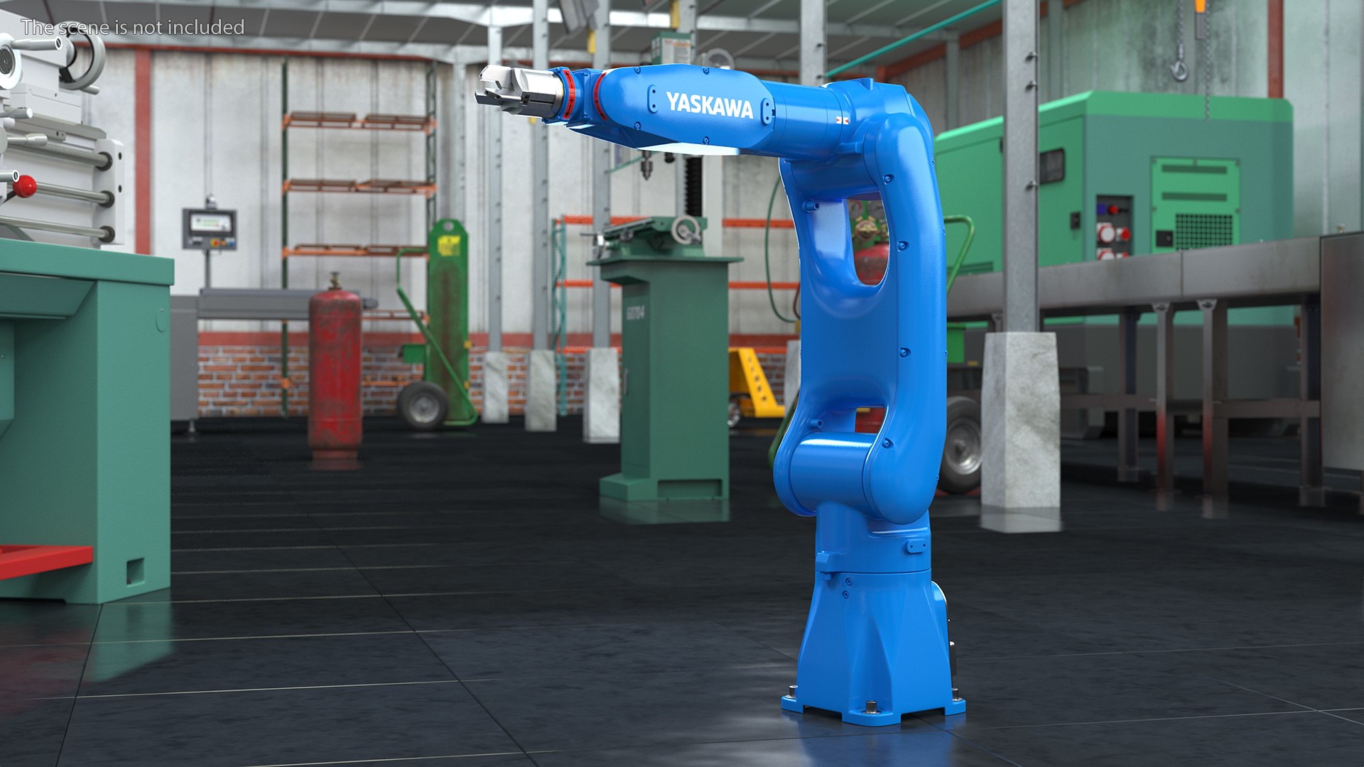 Yaskawa Motoman GP7 Robot 3D Model - TurboSquid 1859286