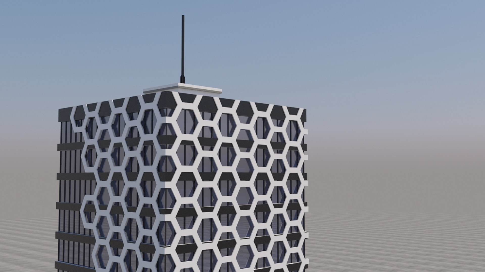 Building Skyscraper 3D Model - TurboSquid 1473528